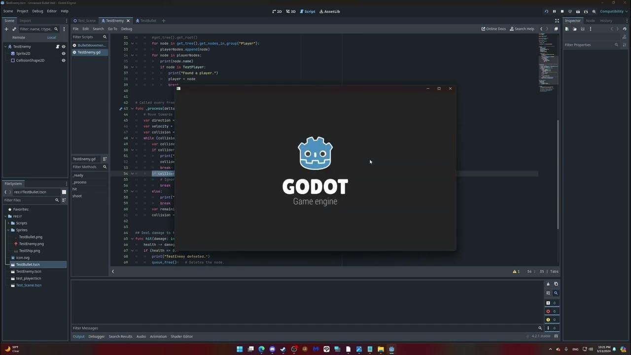 Unnamed Bullet Hell Devlog #5 - 3/13/2024 - YouTube