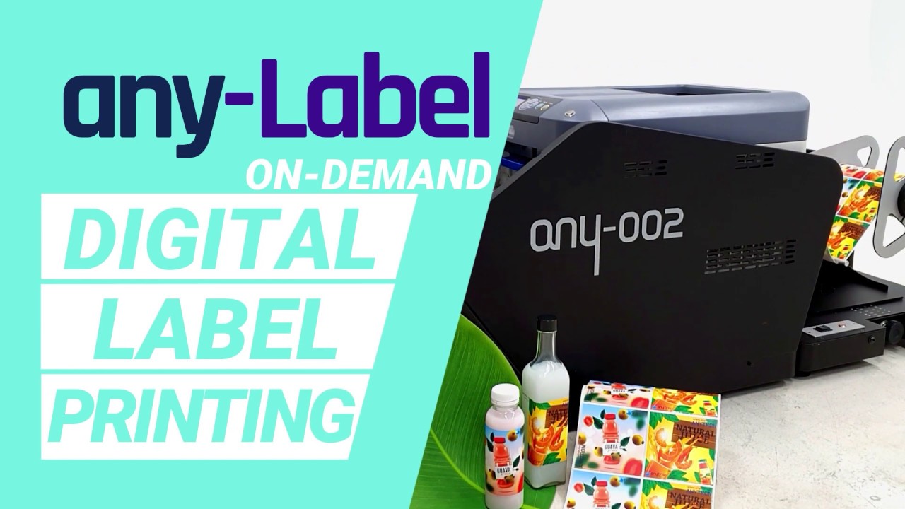 On-demand label printing any-Label - YouTube