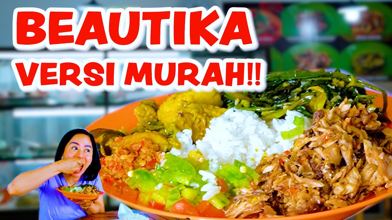 MUKBANG DI RESTO BEAUTIKA TAPI VERSI SANGAT MURAH, ENAK ANJRIT‼️ - YouTube