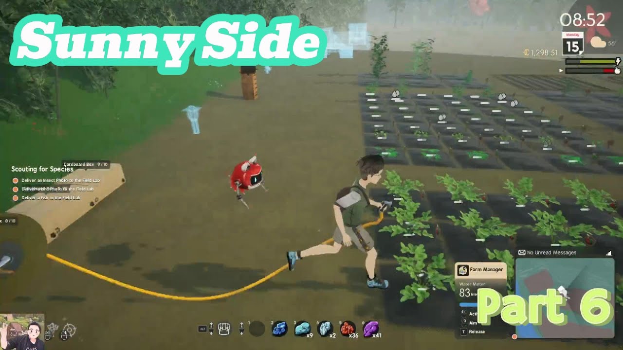 Playing SunnySide Part 6 - Collecting materials for chicken coop 🐔🐥🐤 ...