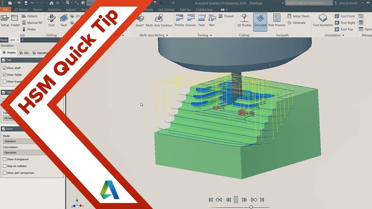 Quick Tip: 3D Rest Machining - YouTube