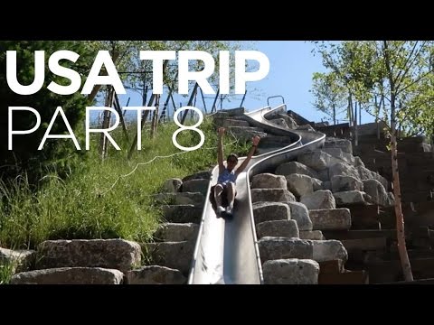 Video 8: Giant outdoor slide in New York! - YouTube