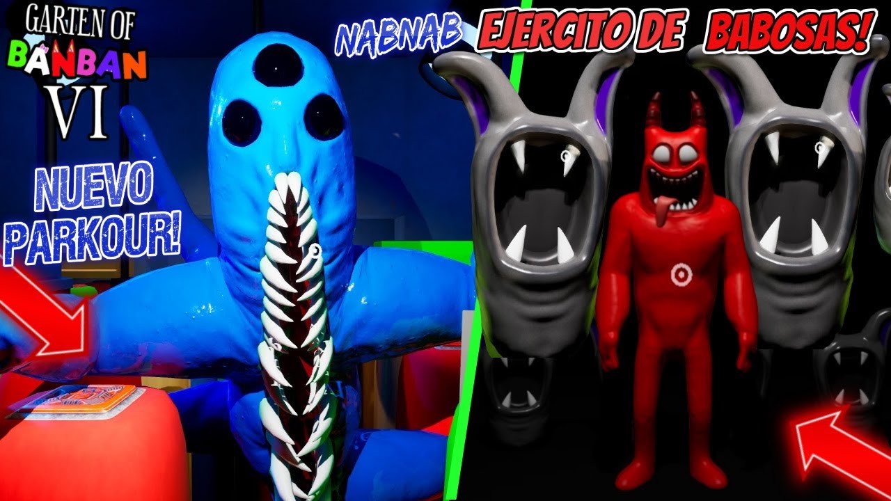 EVIL NABNAB, EVIL BANBAN Y LOS NAUGHTY ONES "SECRETOS" de GARTEN OF ...