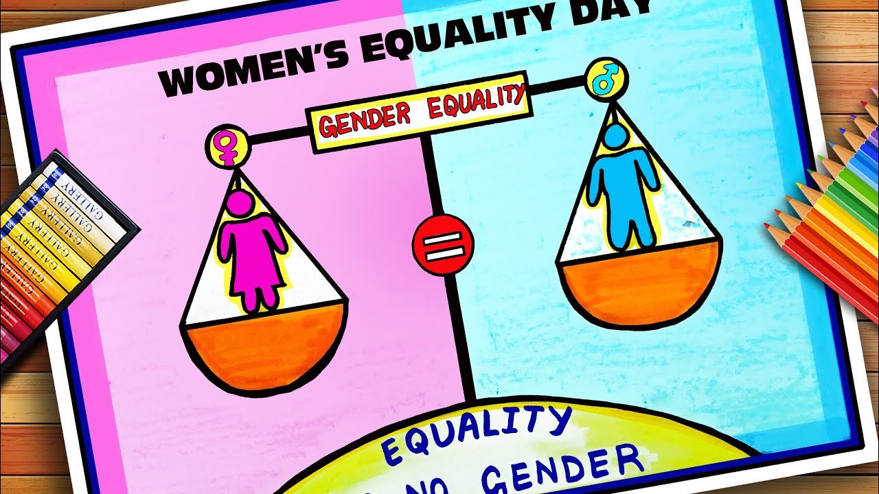 Womens Equality Day Drawing | Womens Equality Day Poster | Genders ...