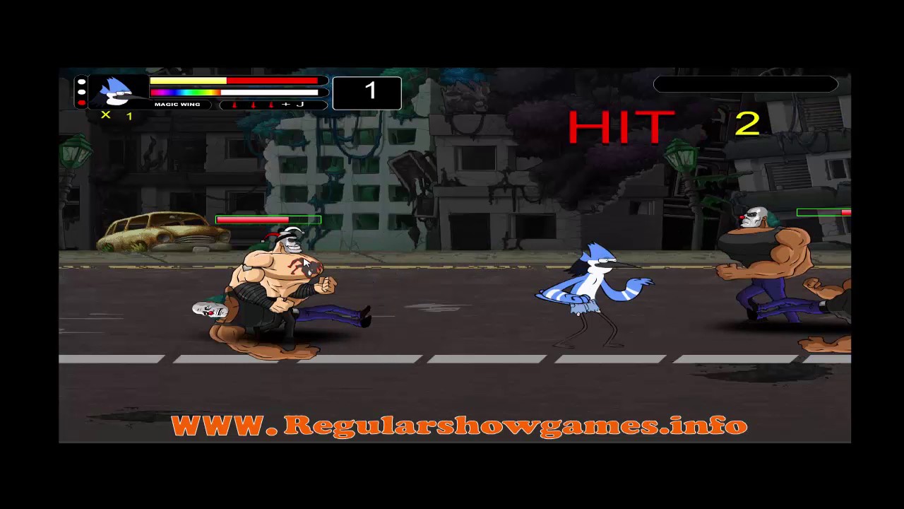 Regular Show Street Fighter - YouTube