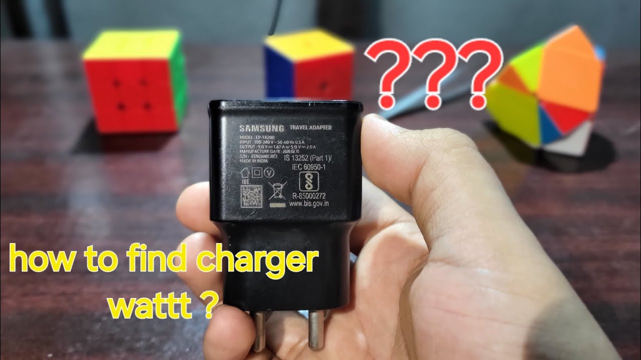How to find charger watt ?? || how to calculate charger watt very ...