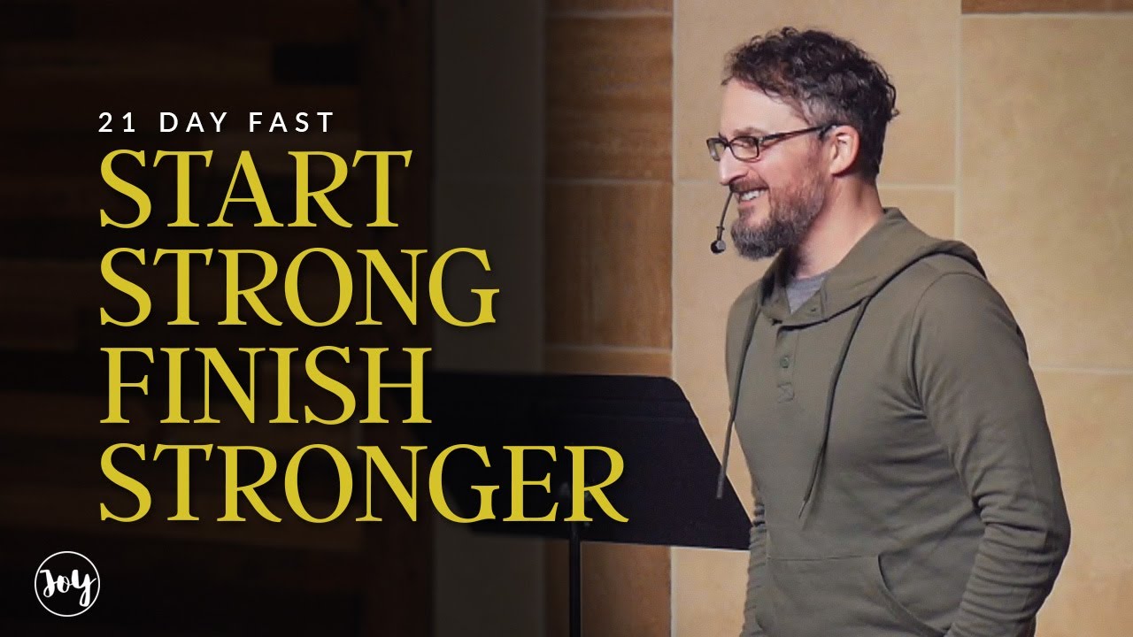 Start Strong. Finish Stronger! - YouTube