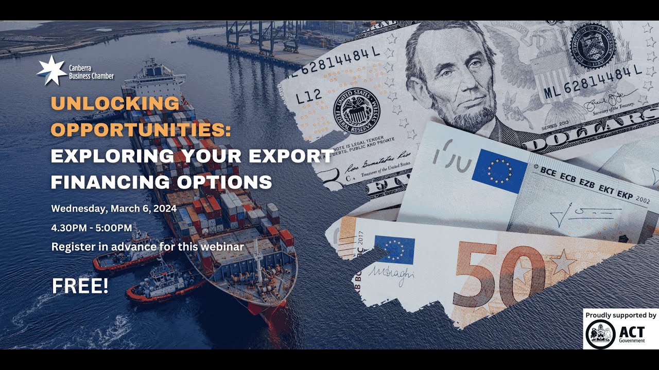 Unlocking Opportunities: Exploring your Export Financing Options - YouTube