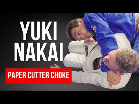 YUKI NAKAI shows Paper Cutter Choke - YouTube
