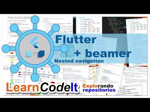 Flutter - Nested navigation usando Beamer. - YouTube