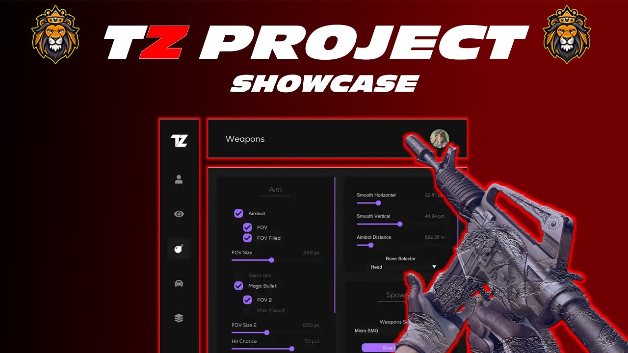 TZ Project Showcase | Best PVP & Troll Menu | Fivem Cheats 2024 - YouTube