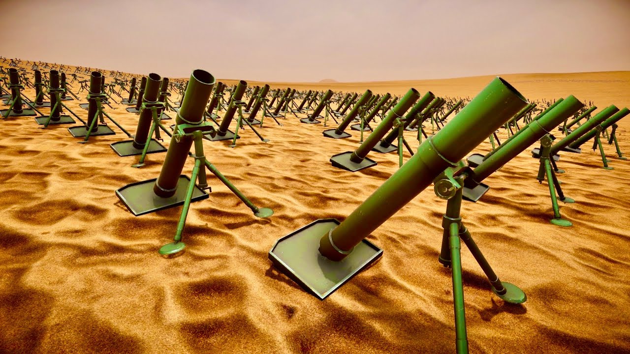 1000 MORTAR WEAPON VS 1,000,000 ZOMBIES CINEMATIC UEBS 2 - YouTube