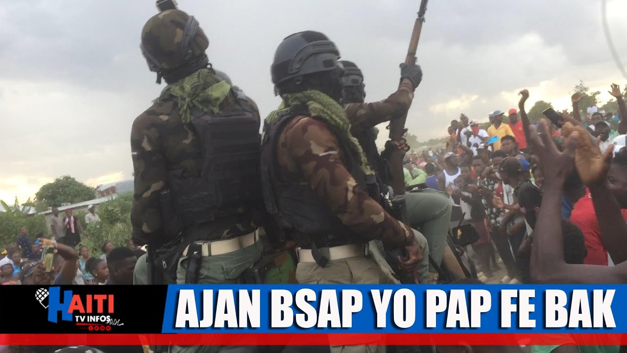 Ajan BSAP yo Kanpe An Bourik yo Bay Dominiken Yo gro defi yo pap ka ...