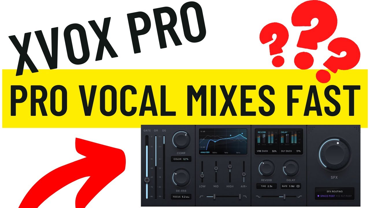 Vocal Chain Plugin XVOX PRO FIRST LOOK Pro Vocal Mixes Instantly? Nuro Audio Xvox Pro - YouTube