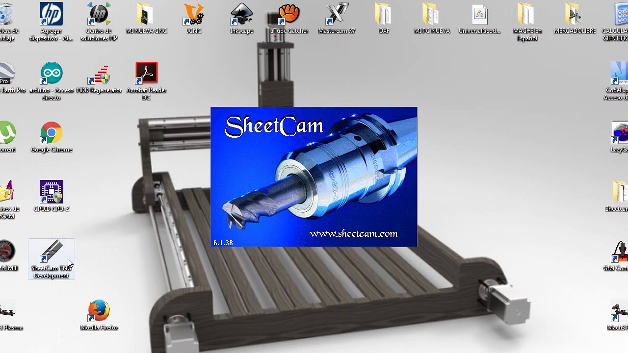 Tutorial Sheetcam CNC Español +instalación y Codigo G - YouTube