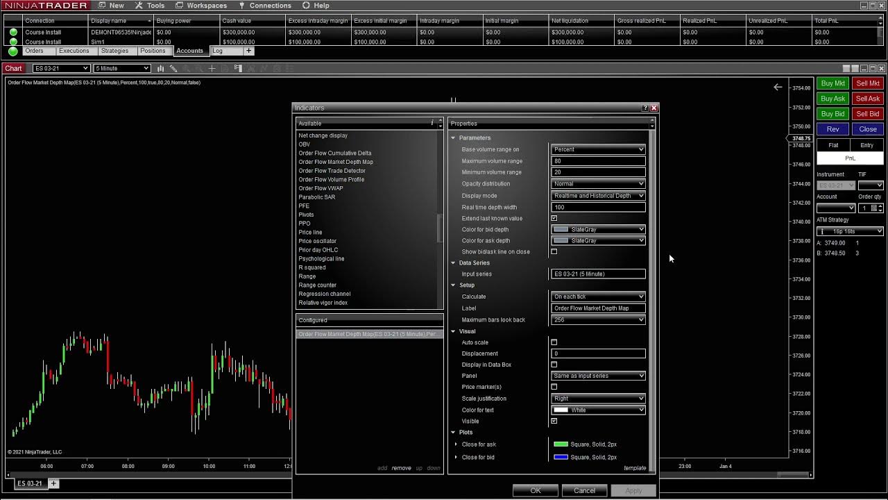 NinjaTrader Indicator Installing and Usage - YouTube