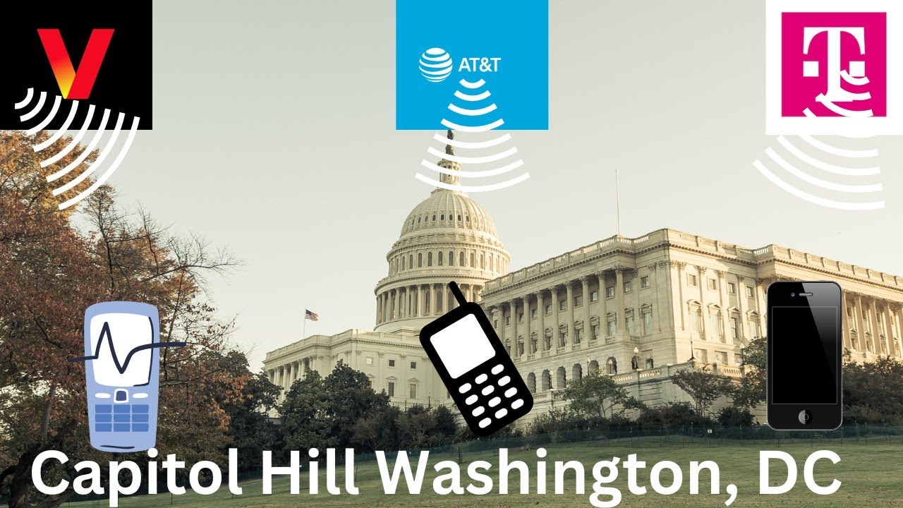 Cellular Network Testing on Capitol Hill | Verizon vs. T-Mobile vs. AT ...