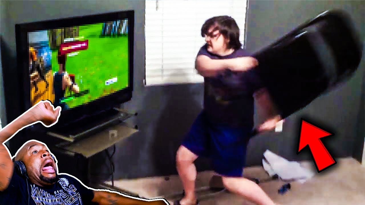 6 MINUTES OF GAMER RAGE - YouTube