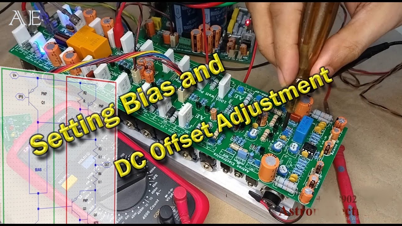 Guide to DC Offset Adjustment and Setting Bias on a Class AB Power Amp ...