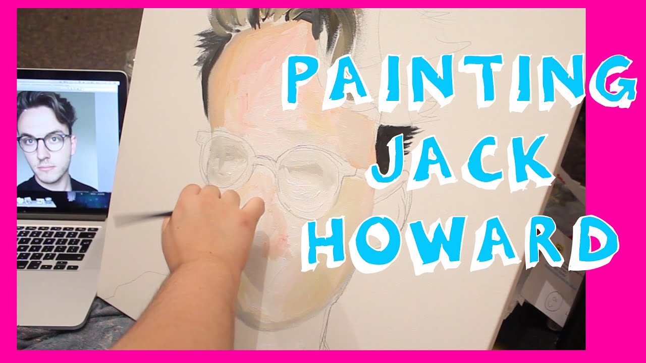 Painting Jack Howard - YouTube
