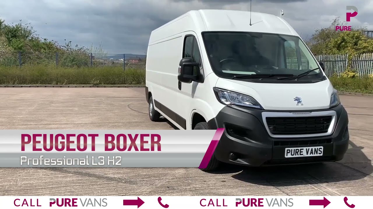 Peugeot Boxer Van L3 H2 Professional - YouTube