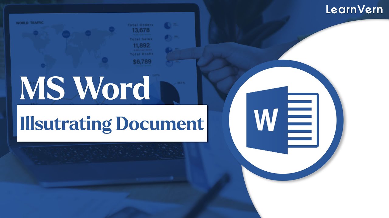 How to Present Creative Word file using Illustration | Learn MS Word ...