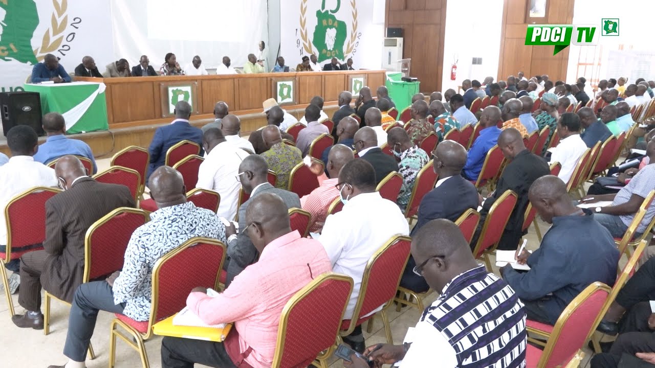 PDCI-RDA: LE PDCI-RDA LANCE LES BATAILLES DE 2023 ET 2025 - YouTube