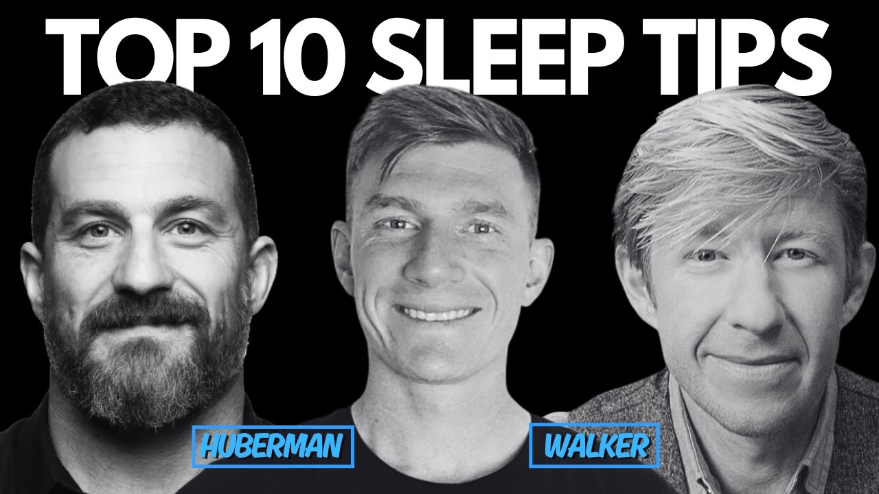 10 Life Changing Sleep Tips From 15hrs Of Huberman & Matt Walker - YouTube