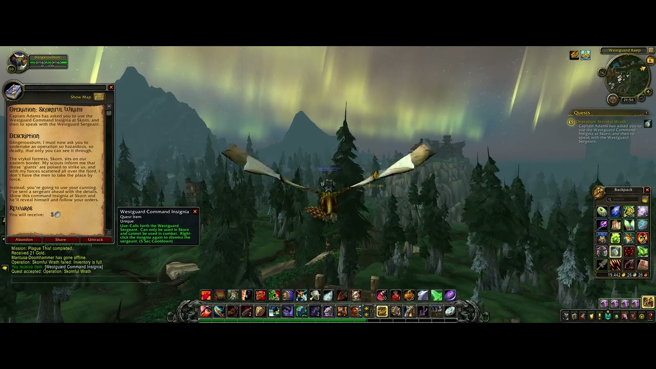 World of Warcraft: Operation: Skornful Wrath - Quest ID 11248 (Gameplay ...