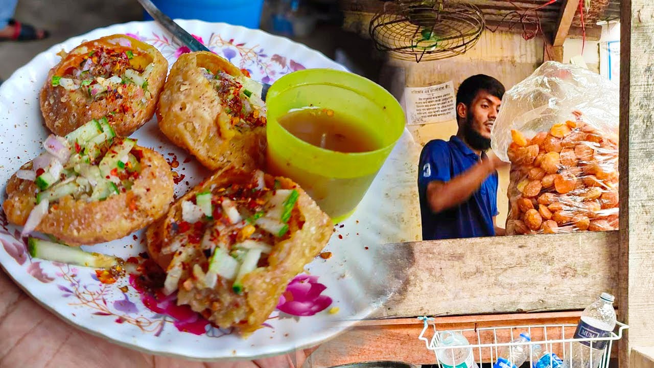 Famous Velpuri | Bhel Puri | Popular Bangladeshi Street Food - YouTube