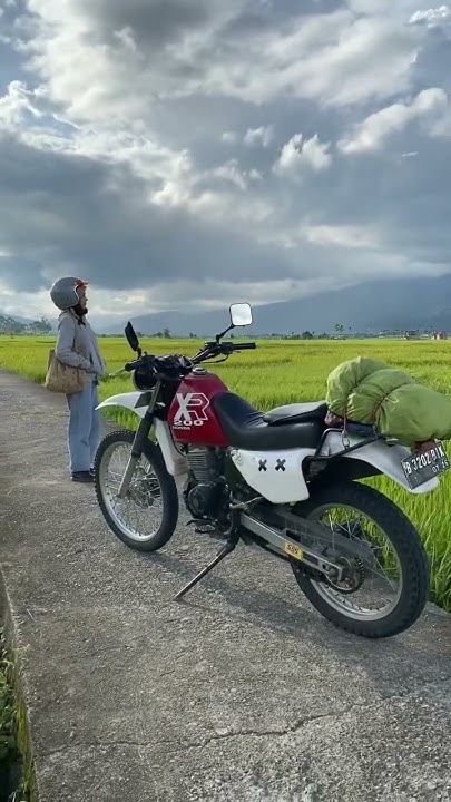 Modifikasi megapro jadi trail jadul xr 200 - YouTube
