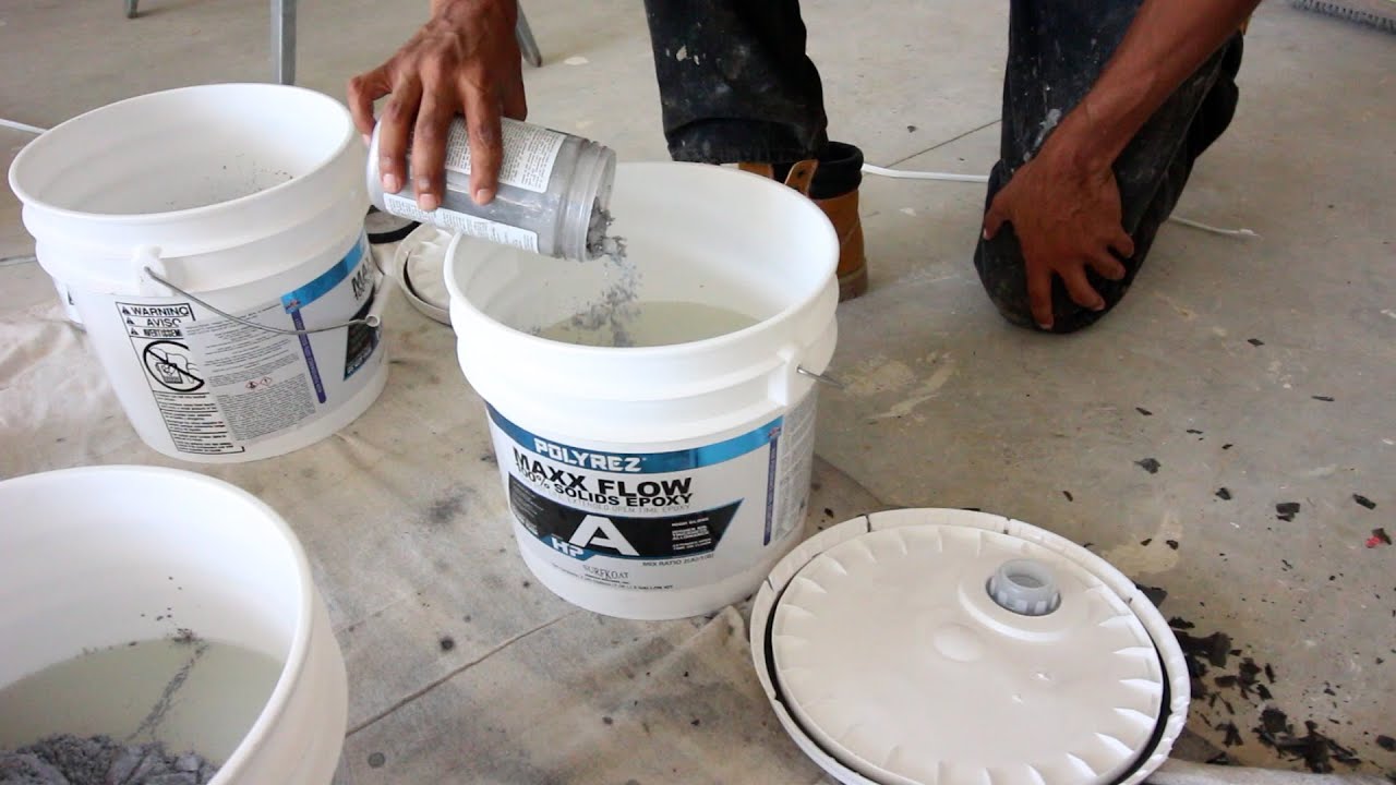 Epoxy Tips: How to mix metallic epoxy - YouTube