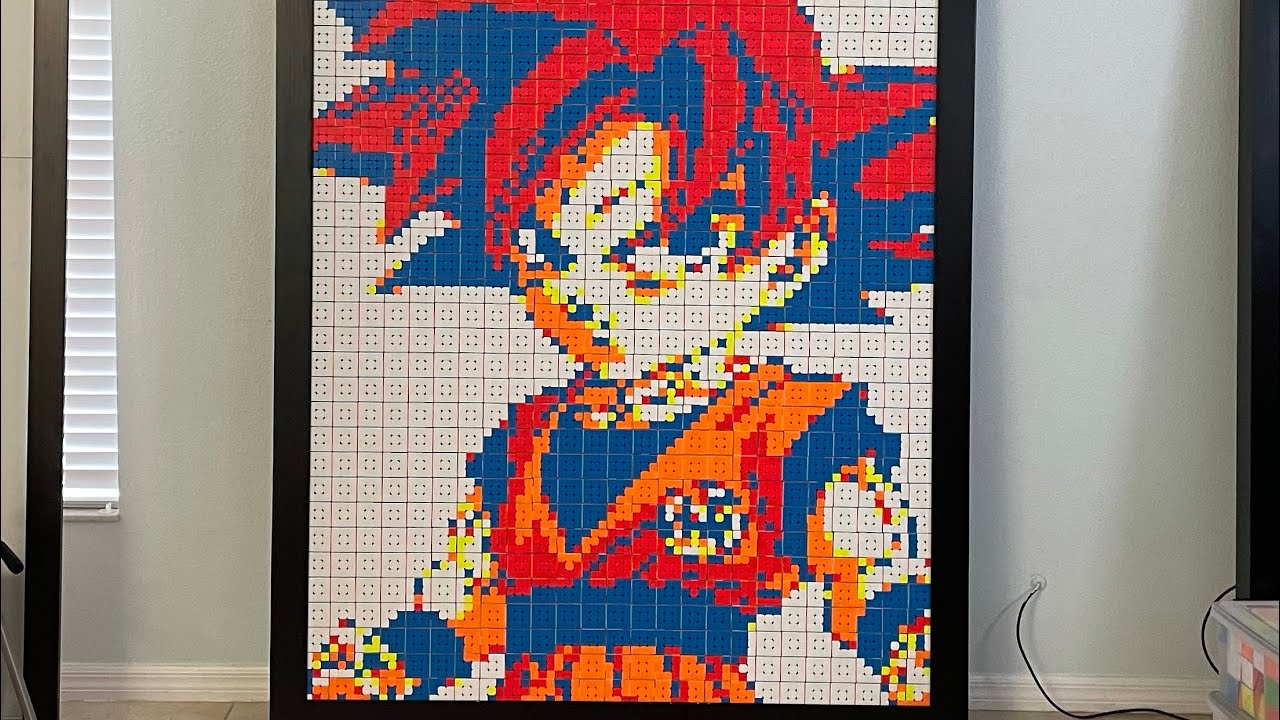 Goku Made with Rubik’s Cubes 🧩Strongest Anime Character??? 💪 - YouTube
