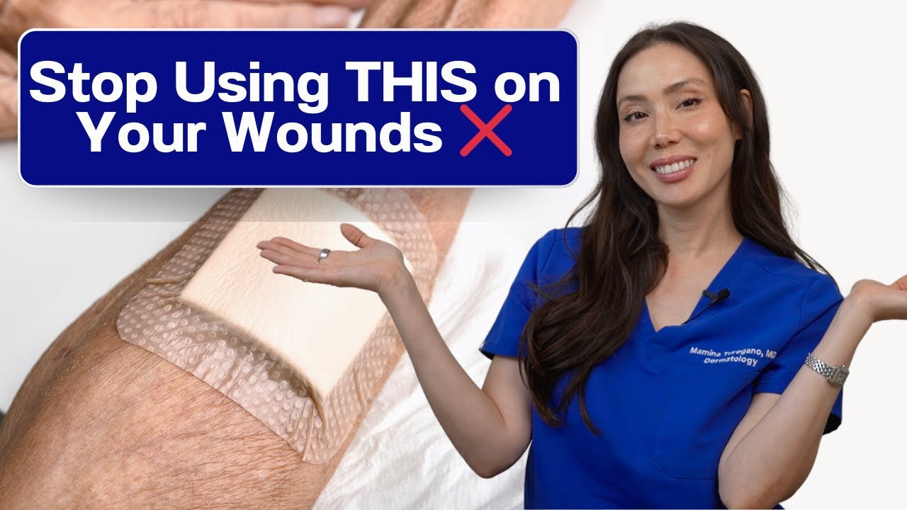 You’ve Been Treating Wounds WRONG! 🚫 Dermatologist Explains - YouTube