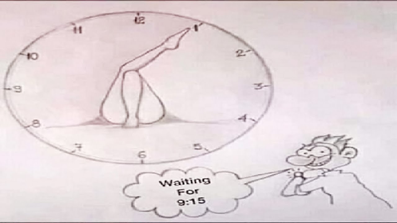 Draw Watch with Paint Tool Step by Step (very easy). waiting for 9.15 ...