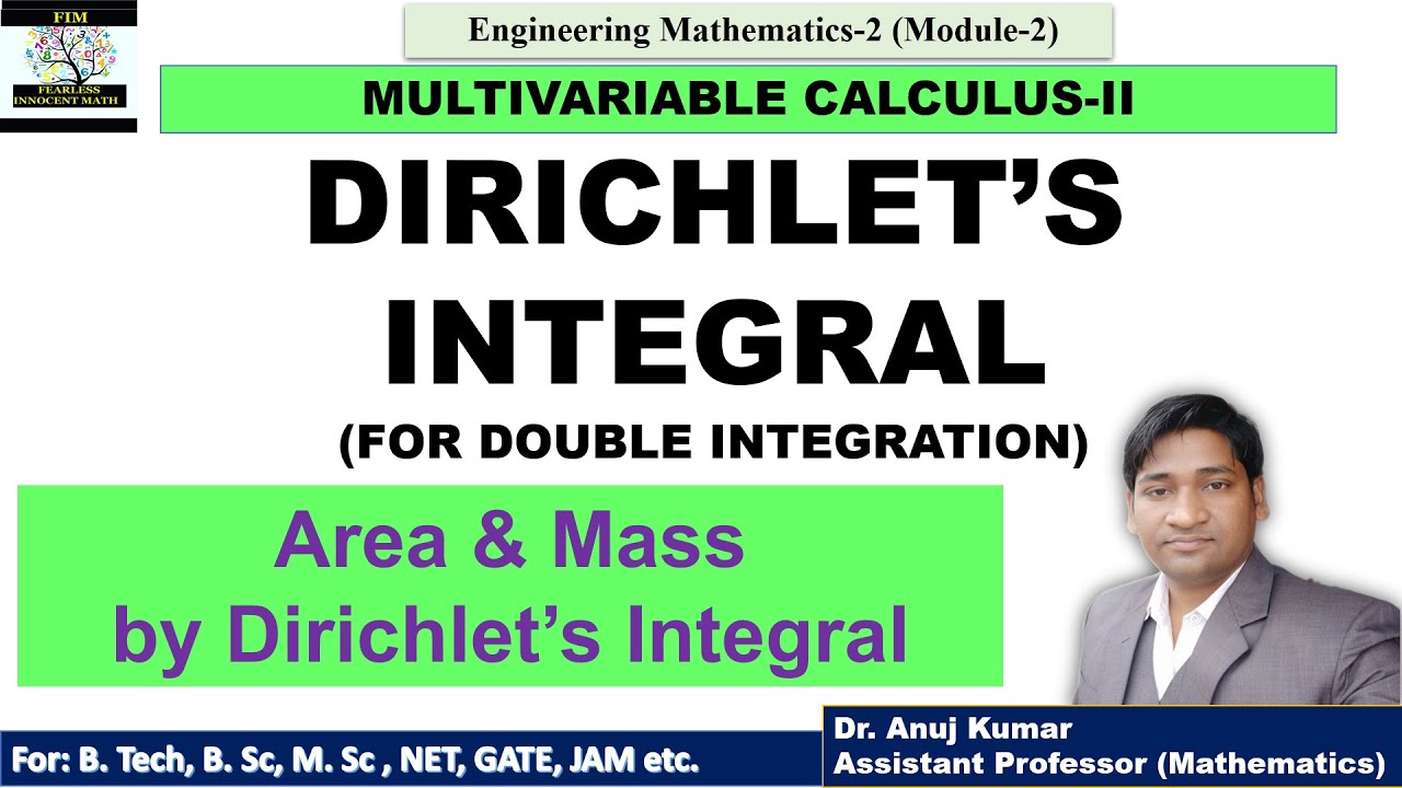 Dirichlet's Integral | Area Using Dirichlet's Integral | Dirichlet's ...