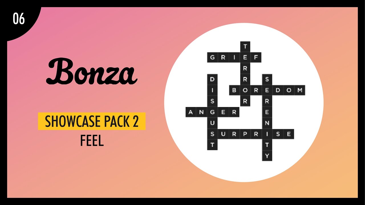 Bonza Word Puzzle | Showcase | Pack 2 | Feel - YouTube
