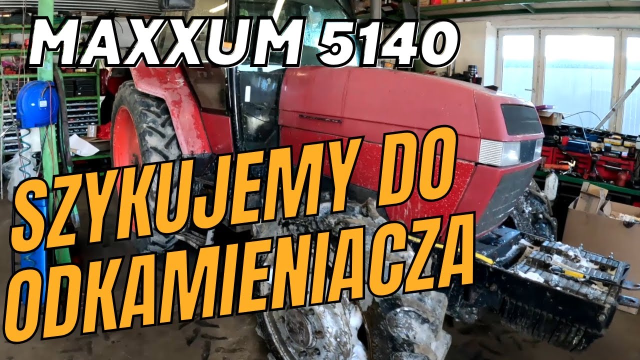 Uszczelnienie przedniej osi Carraro Case IH Maxxum. Zaczepiamy redło do ...