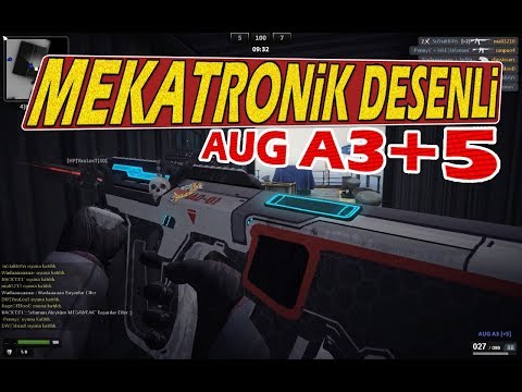 TÜRKİYE'DE NE İLK NE DE TEK! Mekatronik desenli +5 AUG A3