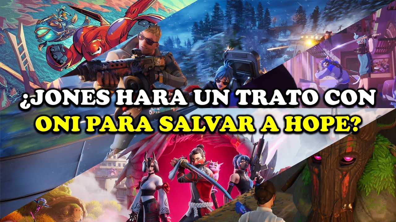 Teorías De Fortnite| ¿Jones hará un trato con ONI para salvar a hope ...