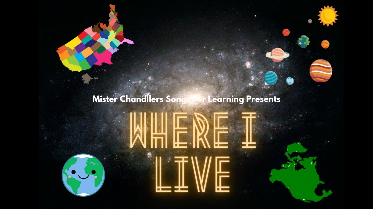 Where I Live (A Geography/Location Song!) - YouTube
