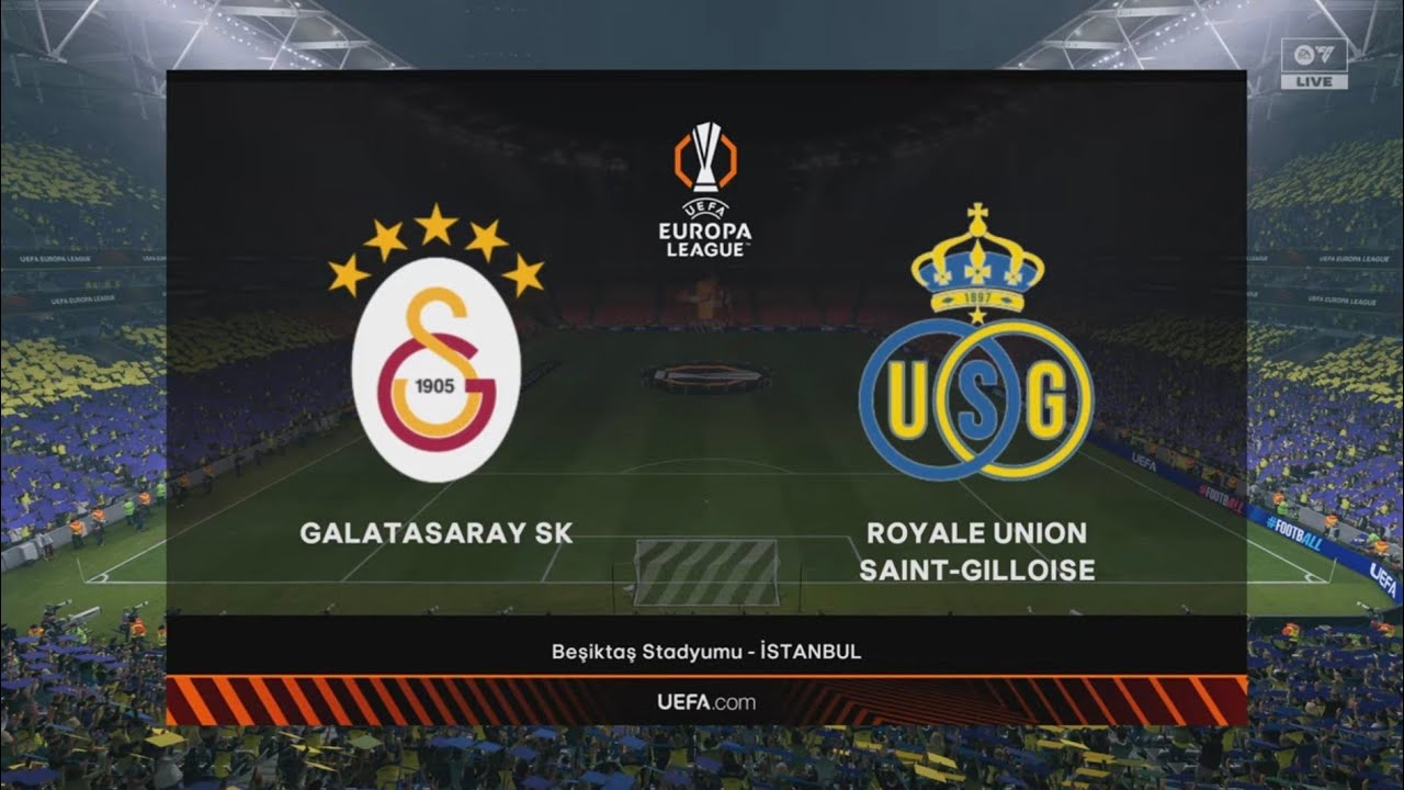 FC26 PS5 4K Galatasaray - Usg uefa avrupa ligi final maçı türkçe spiker ...