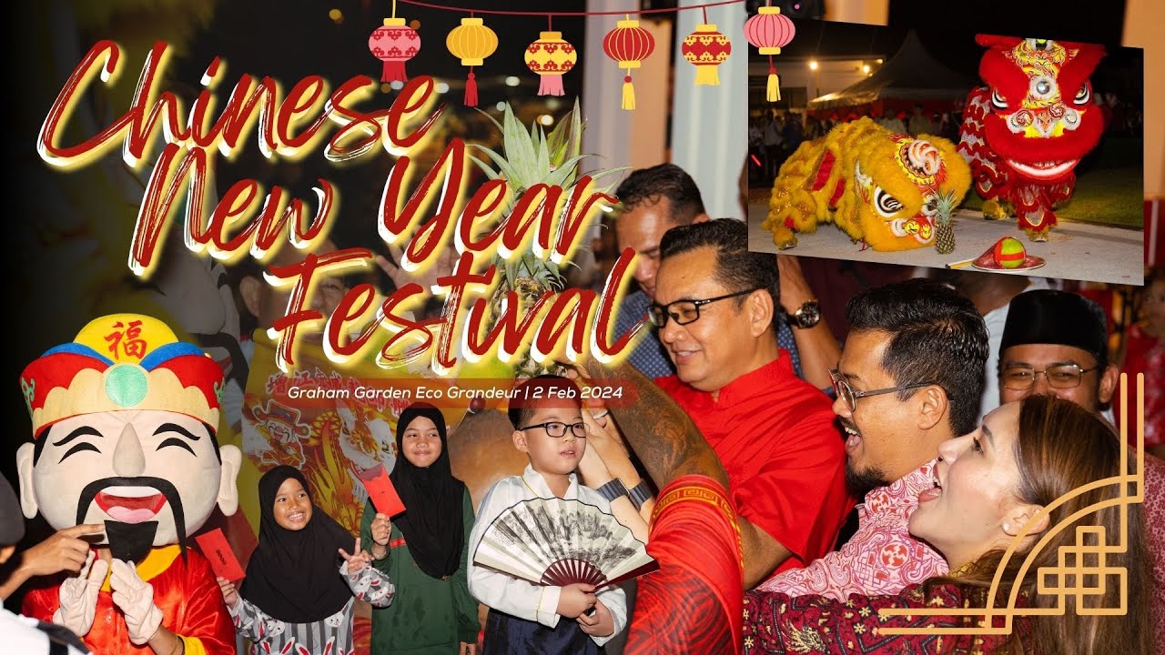 Graham Garden CNY Festival 2024, Eco Grandeur Puncak Alam - YouTube