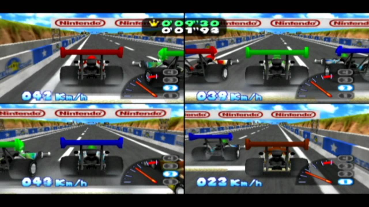 Mario Party 4 Mini Games - Mario Speedwagons - YouTube