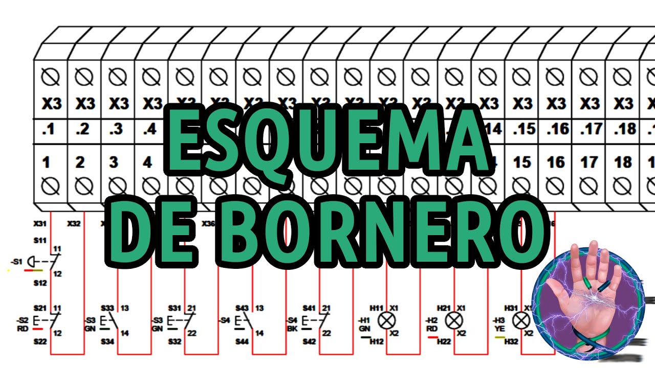 Esquema de bornero con CADe_SIMU - YouTube