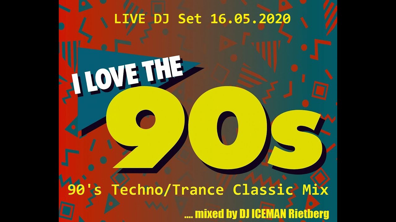CLUB CLASSICS 90s - Techno & Trance - mixed by DJ ICEMAN Rietberg - YouTube