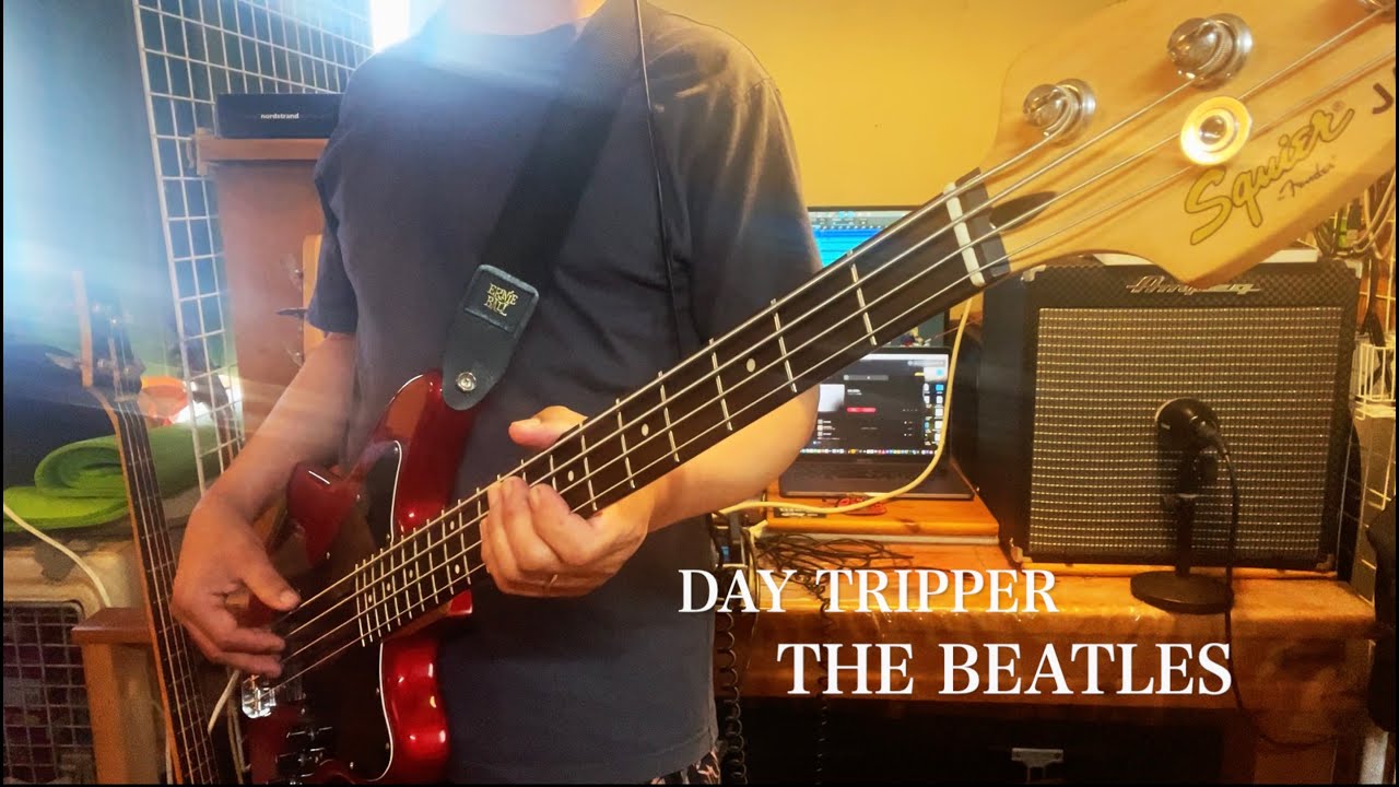 Day Tripper -The Beatles- bass cover - YouTube