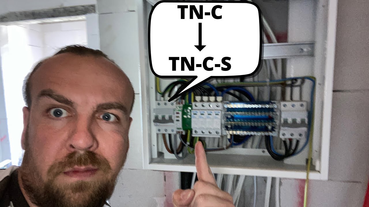 Podział PEN na PE i N w rozdzielnicy - remont4you - YouTube