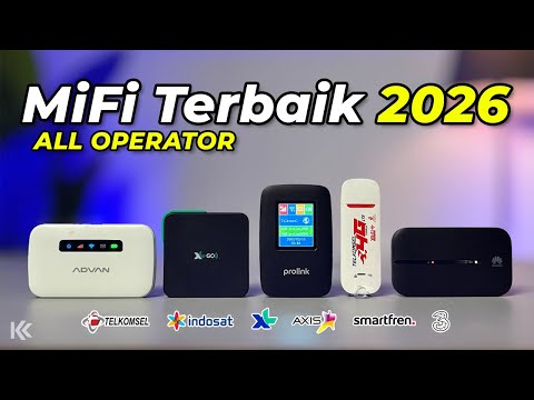 5 Rekomendasi MIFI TERBAIK 2026! Modem Wifi All Operator Koneksi NGEBUT!