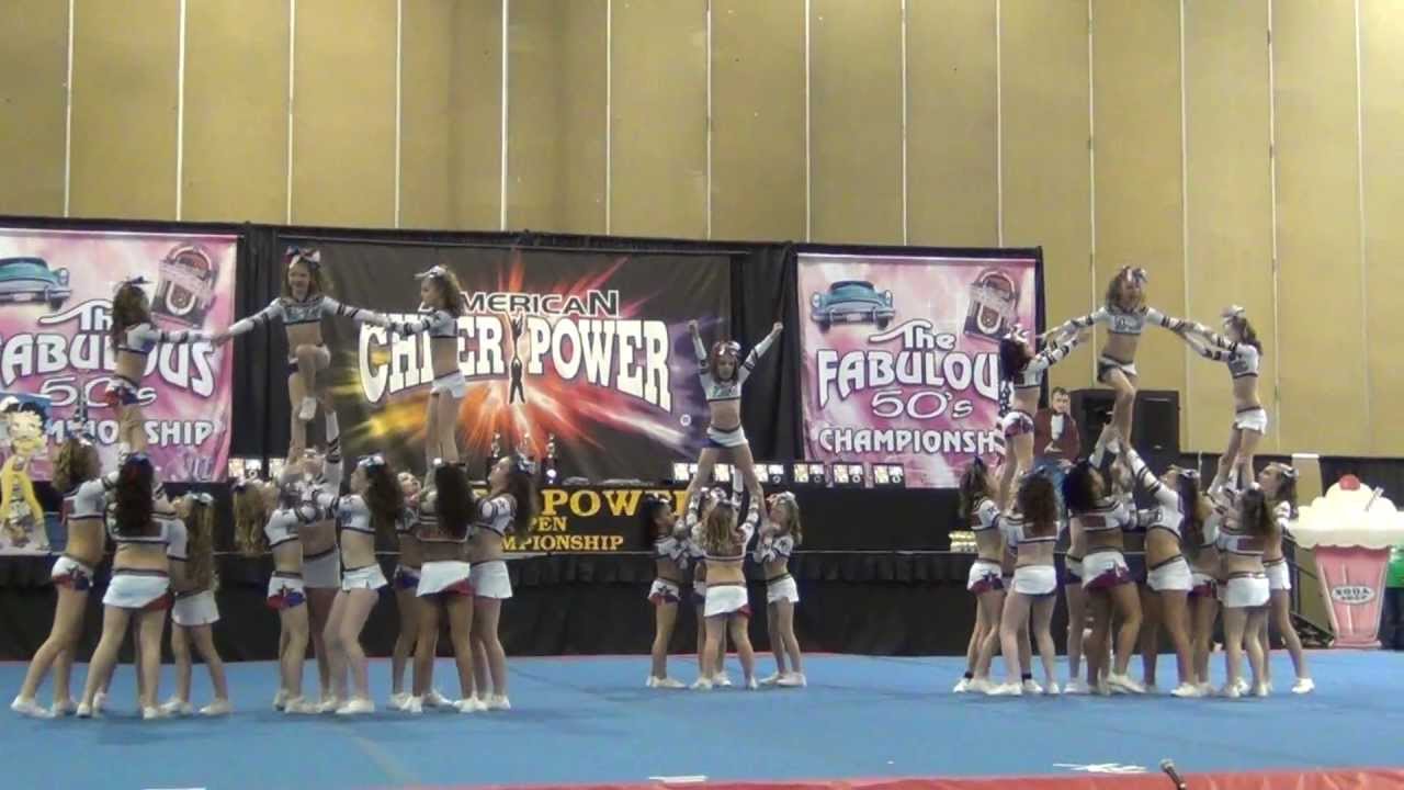 Glamour Cheer Power Huntington 2012 - YouTube